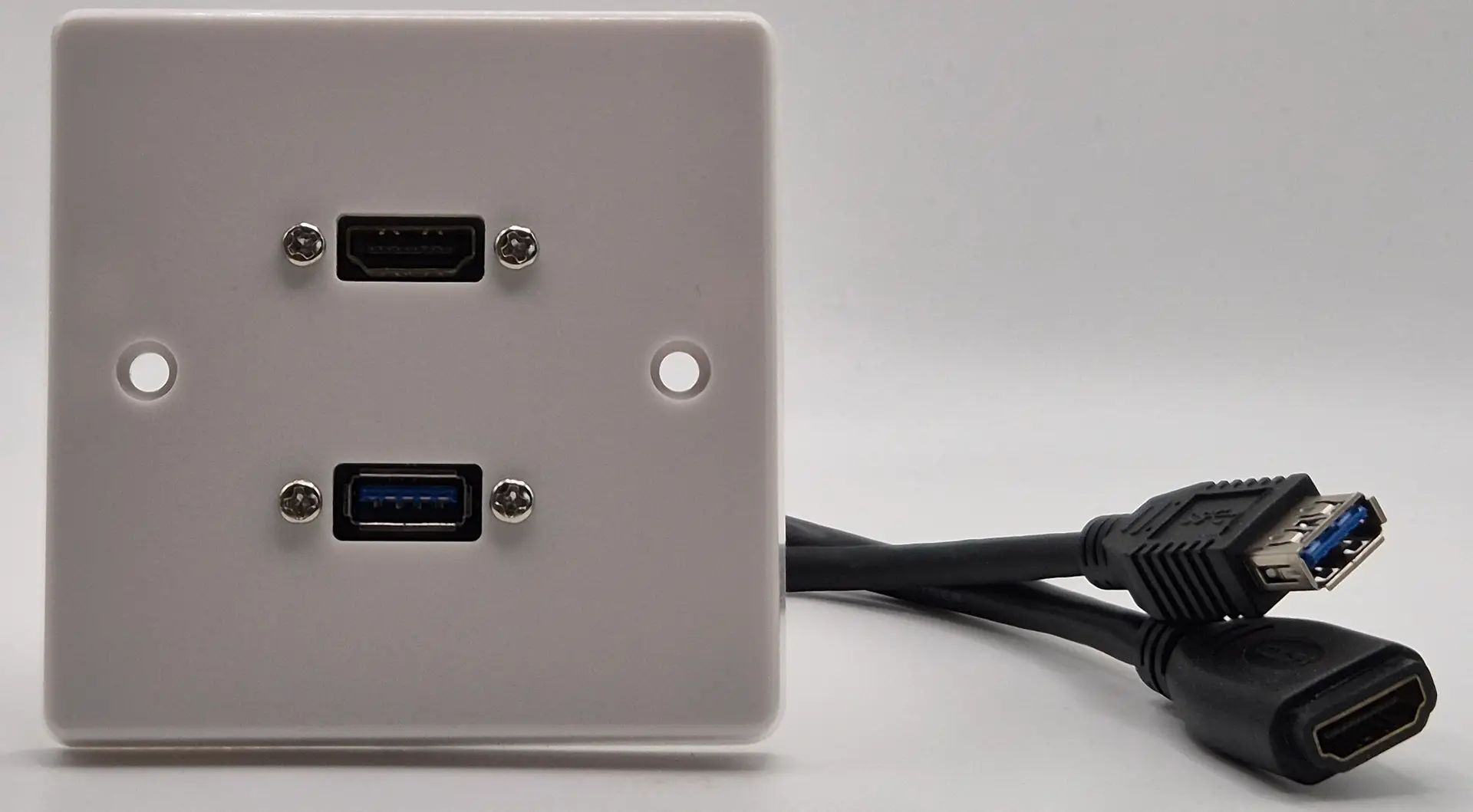 HDMI & USB Wall Plate - Interactive Screen Plate