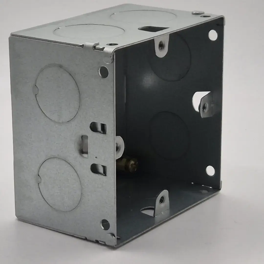 47mm Deep Single Gang Steel Back Box