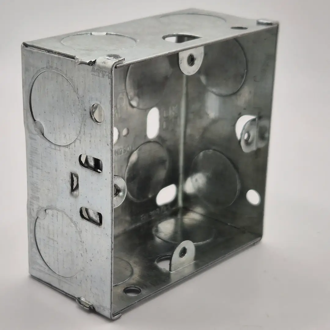 35mm Deep Steel Single Gang Back Box