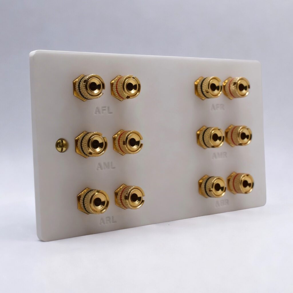 Speaker Wall Plates | Speaker Connection Plates